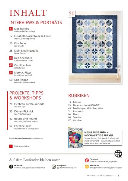 Patchwork Professional