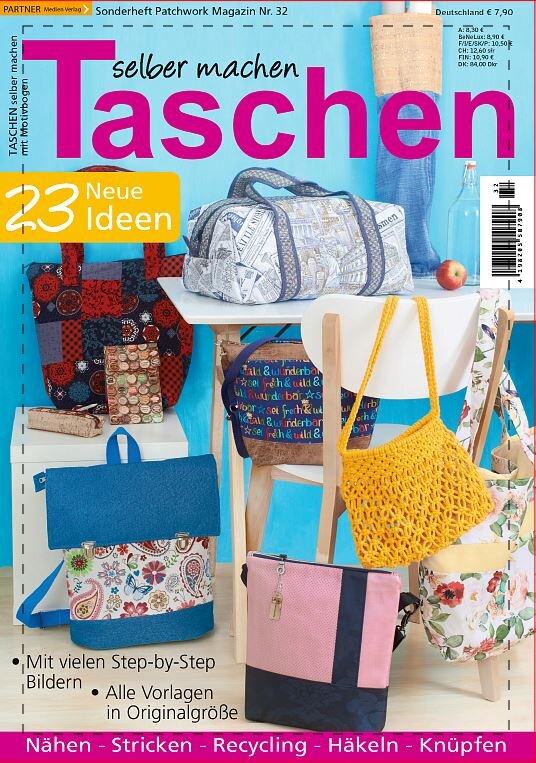 Taschen selber machen - Patchwork Magazin Sonderheft 32/2021 Printaus ...