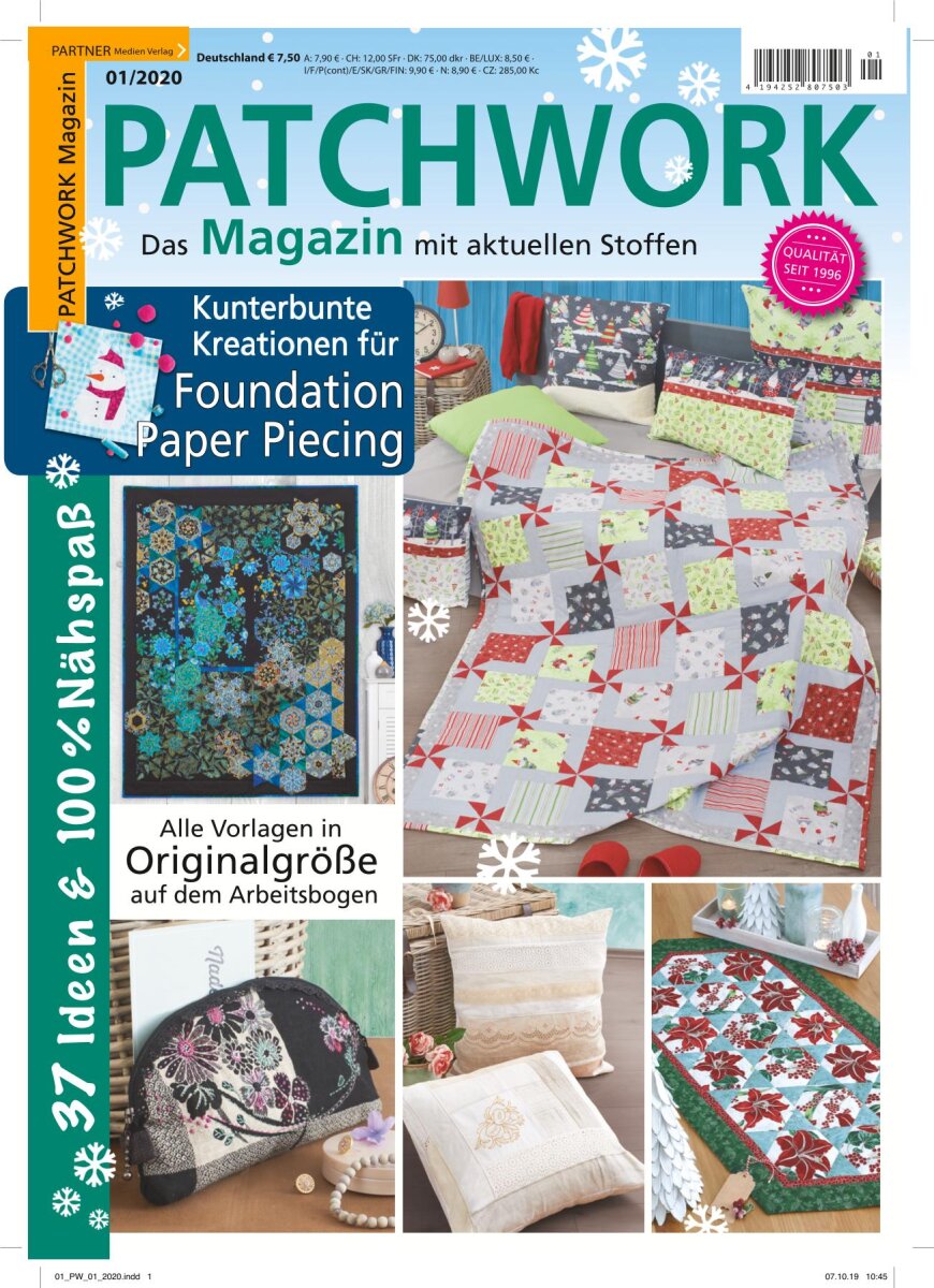 Patchwork Magazin 1/2021 E-Paper, 6,90