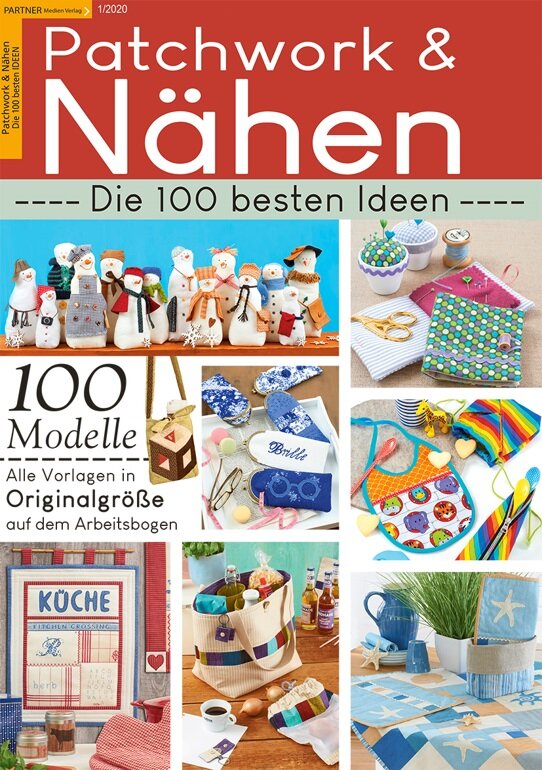 Patchwork und Nähen 1/2020 - Die 100 besten Ideen, 4,90