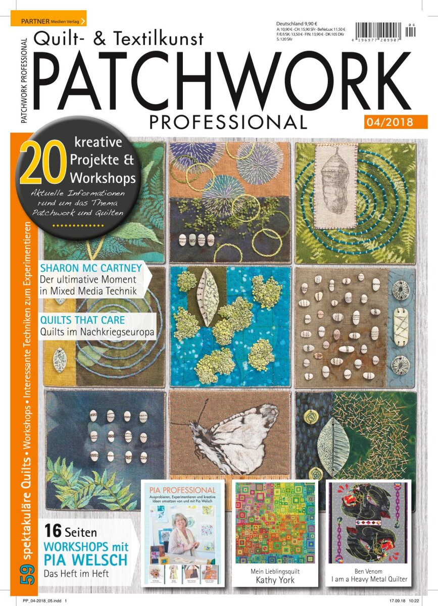 Patchwork Professional 4/2018, 4,90