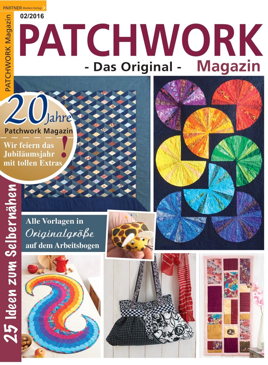 Patchwork Magazin 2/2016 E-Paper, 5,00