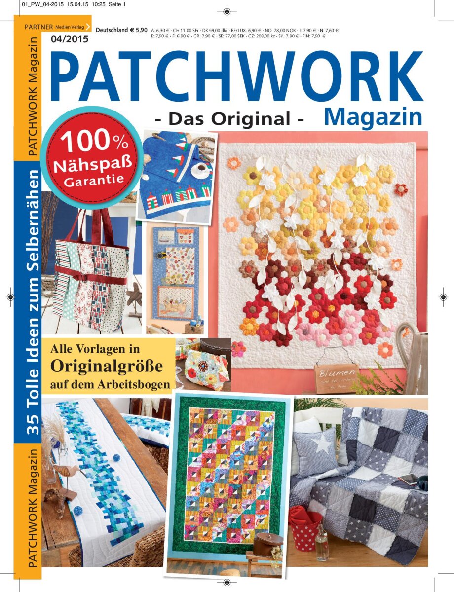 Patchwork Magazin 4/2015 E-Paper, 5,00