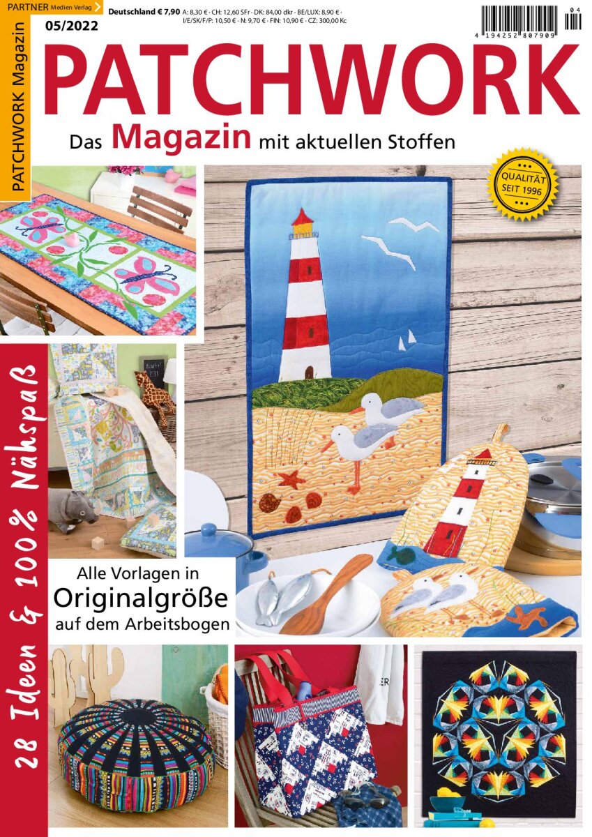 Patchwork Magazin 4/2022 Printausgabe, 5,50