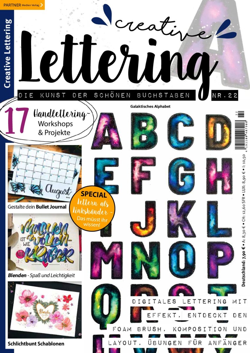 Creative Lettering 22/2022 Printausgabe oder E-Paper