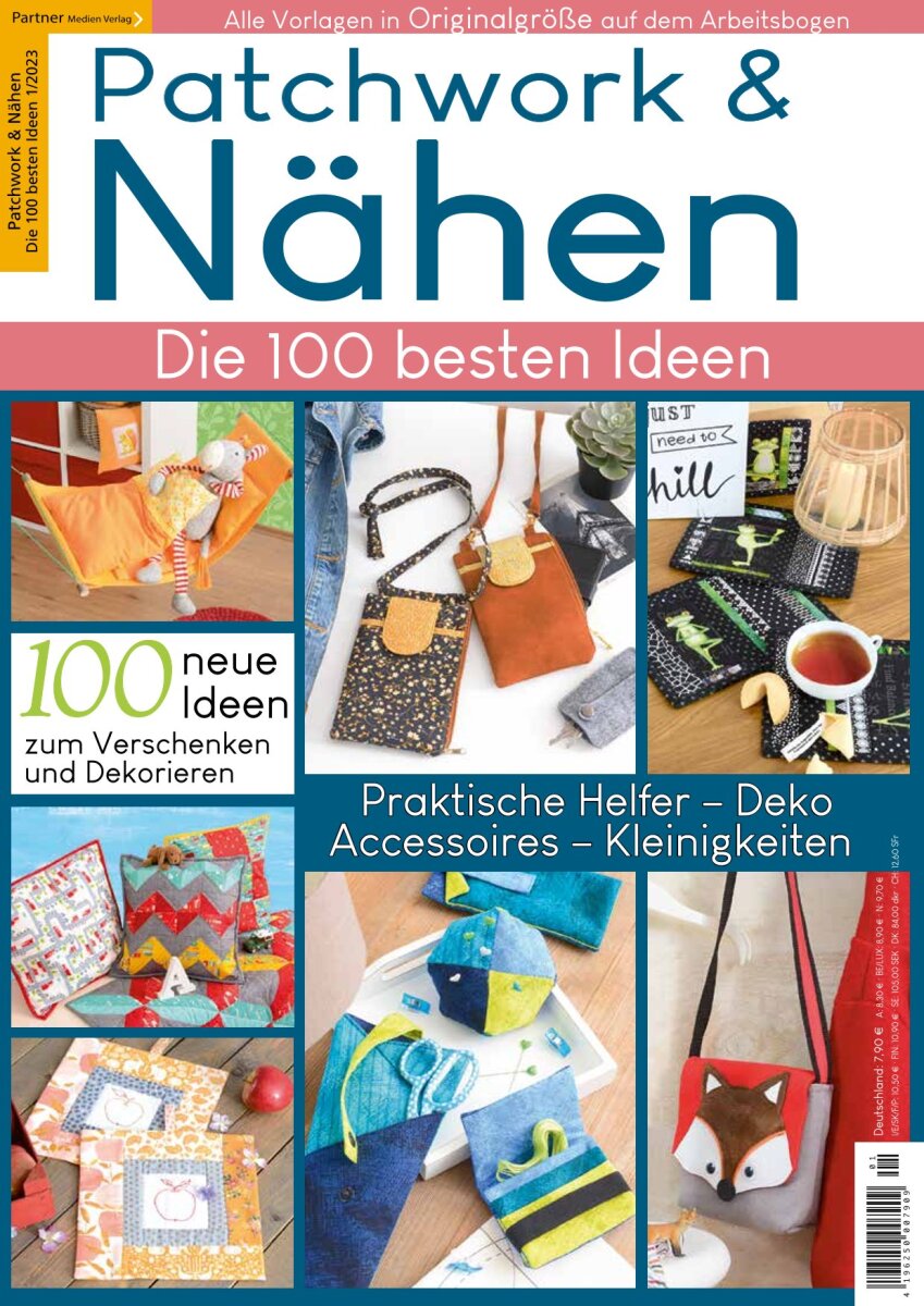 Patchwork und Nähen 05/2022 - Mein Hobby & Ich Printausgabe, 5,90